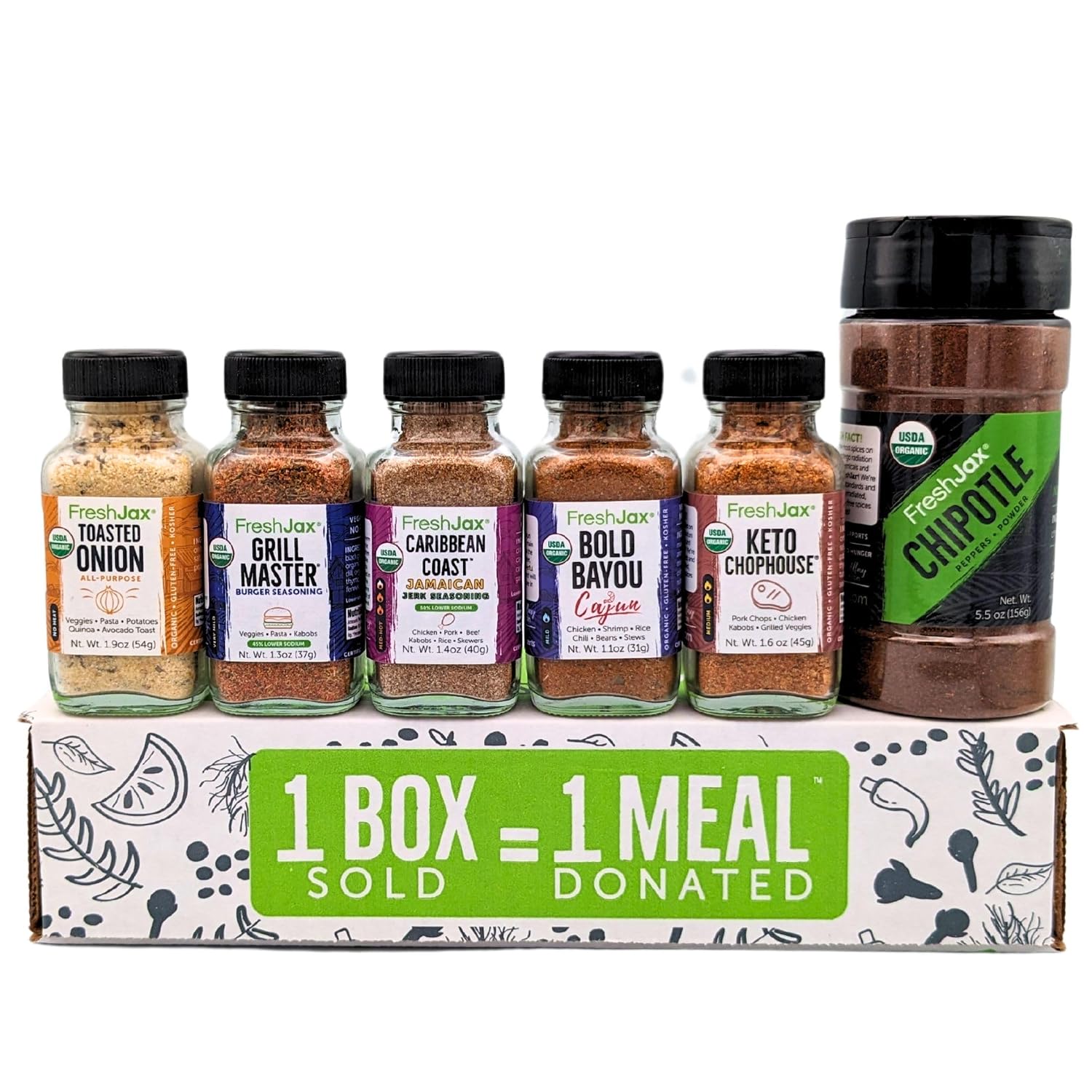 Amazon.com : FreshJax Organic Chipotle Keto Bundle | Organic Keto ...
