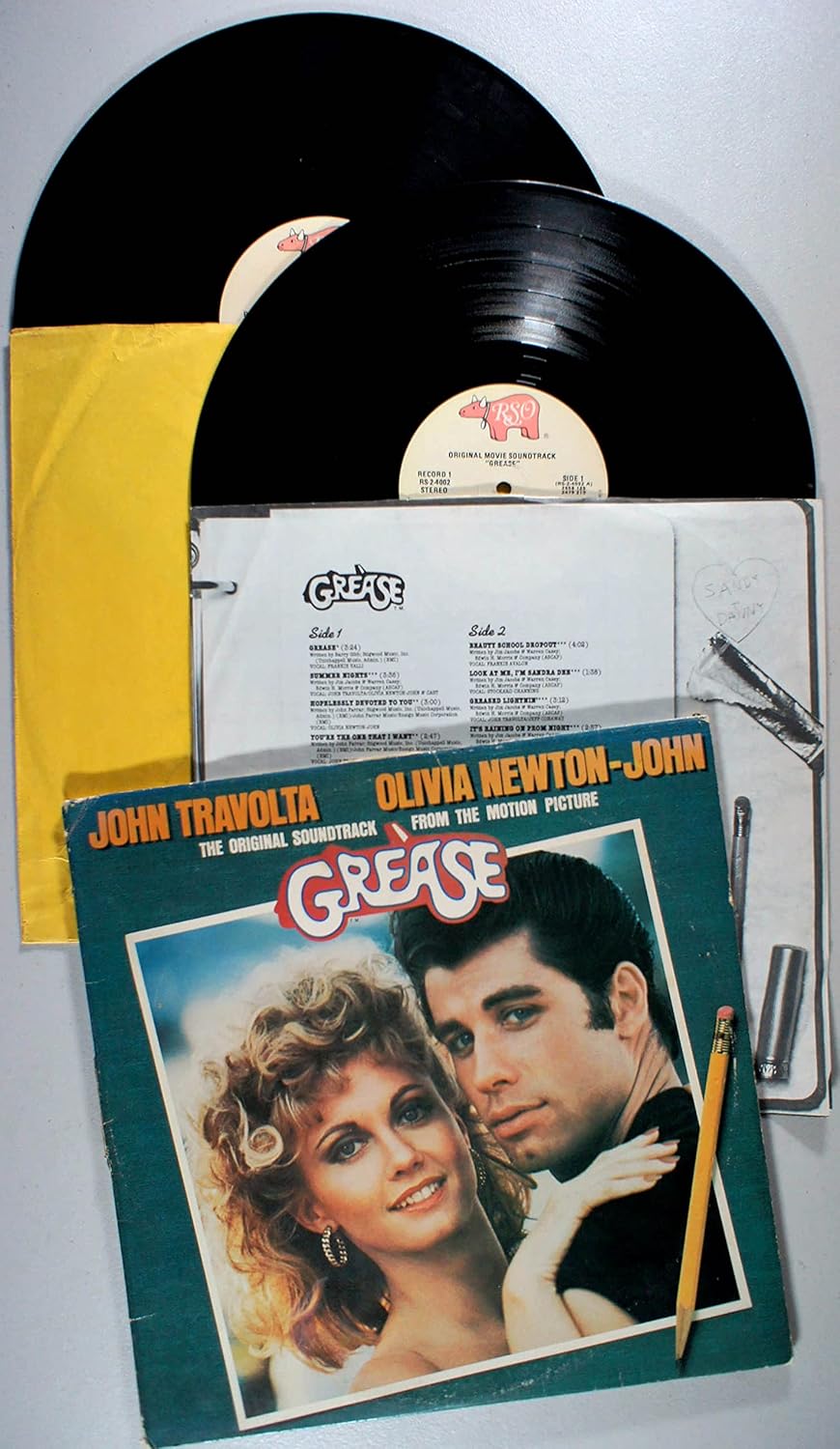 GREASE ORIGINAL SOUNDTRACK: Amazon.fr: CD et Vinyles}