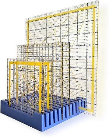 Amazon.com: Storage Rack for Quilting Rulers, 12 Slot Ruler Holder ...