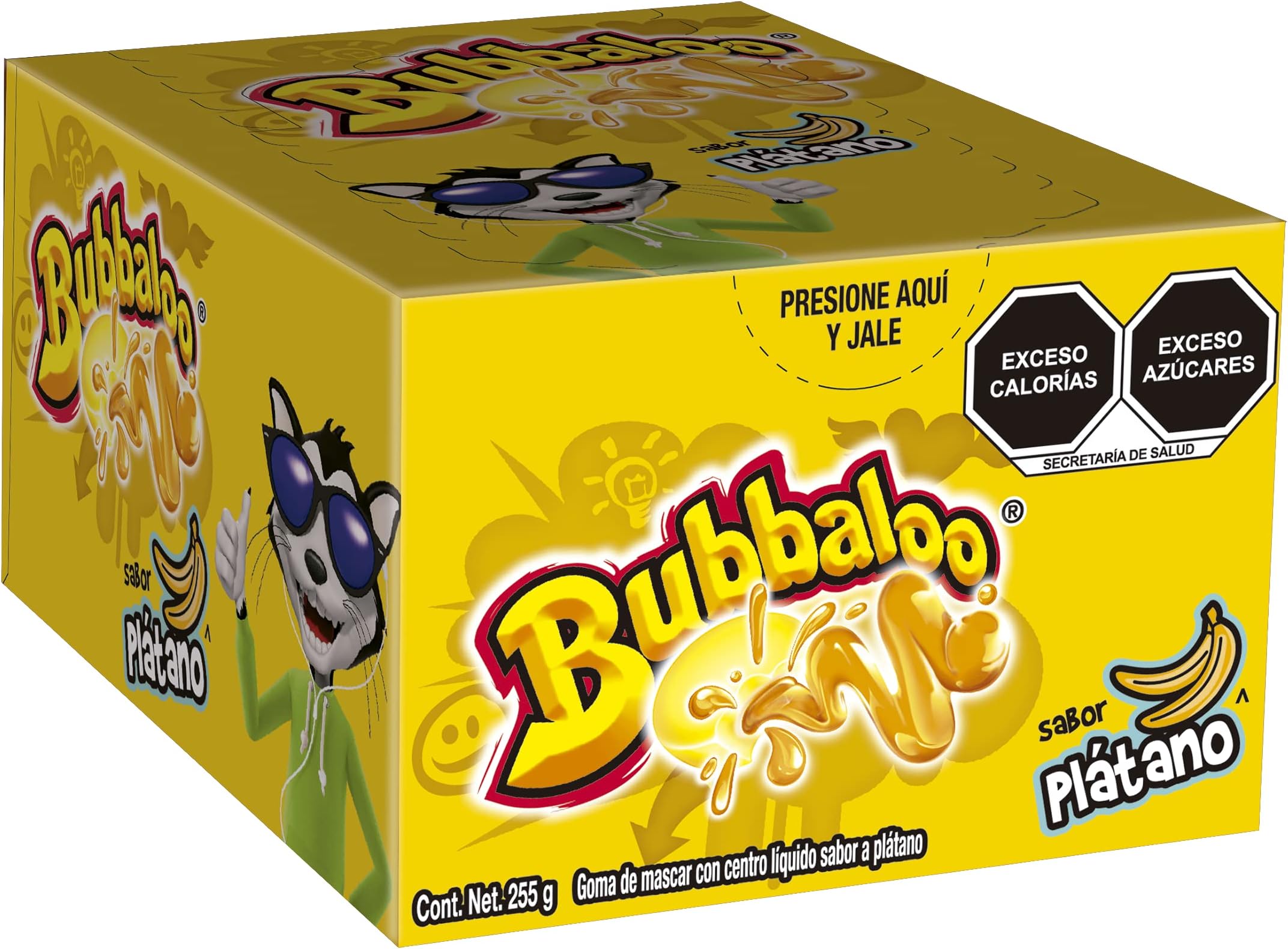 Amazon.com : BUBBALOO CHEWING GUM TUTTI FRUTI ( 50 in a Pack ) by ...