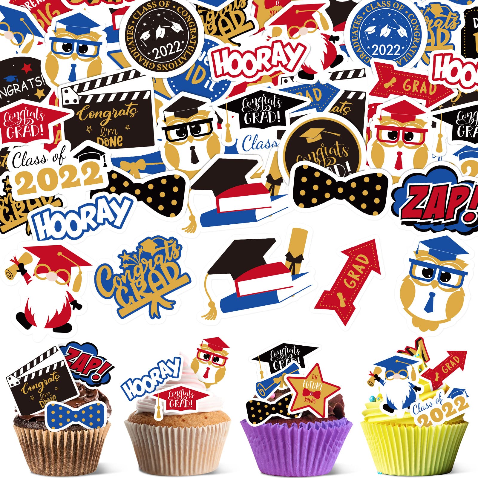 Buy 320 Pieces 2022 Graduation Theme Cupcake Toppers Graduation Cap Buy 320 Pieces 2022 Graduation Theme Cupcake Toppers Graduation Cap