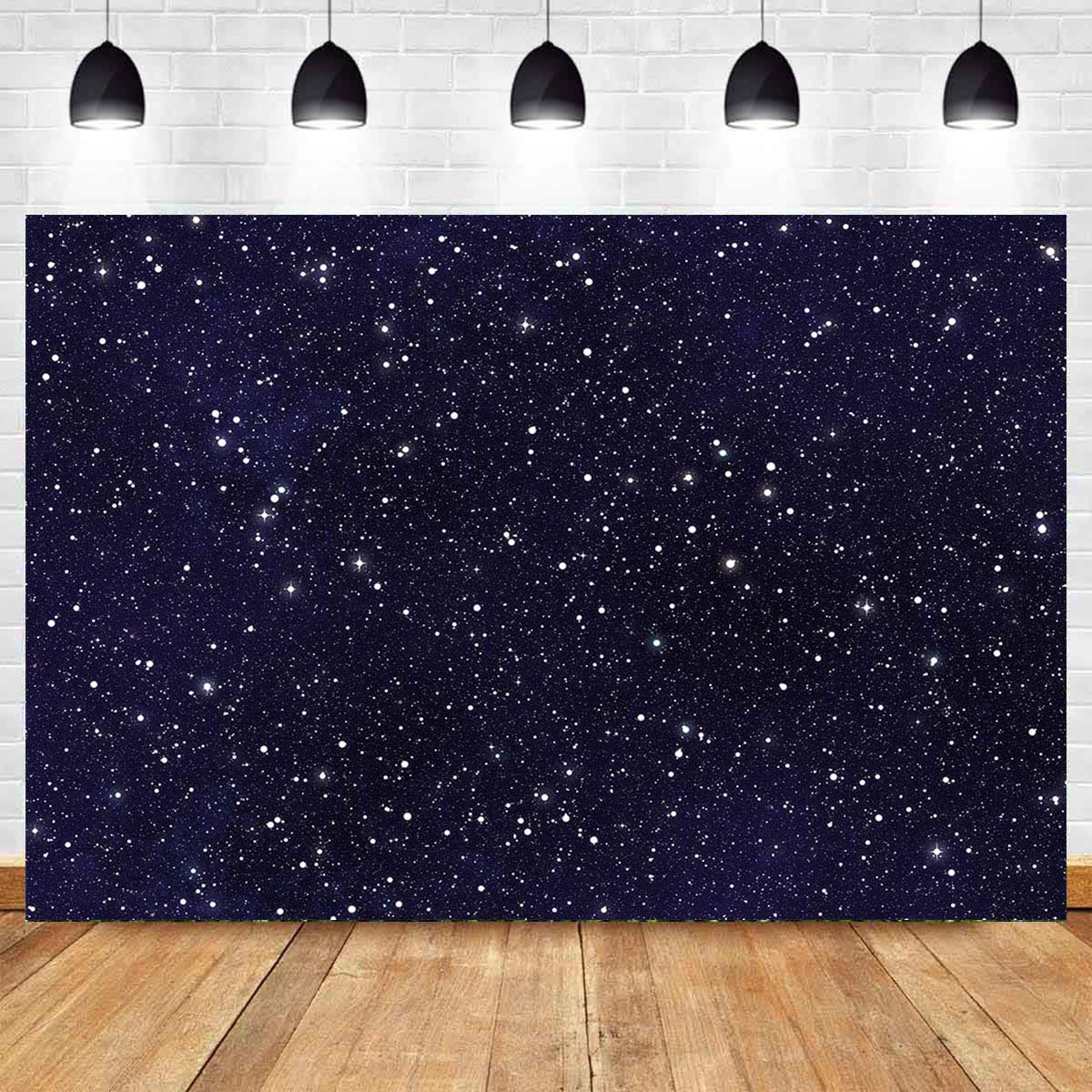 Night Sky Star Backdrops Universe Space Theme Starry Photography ...