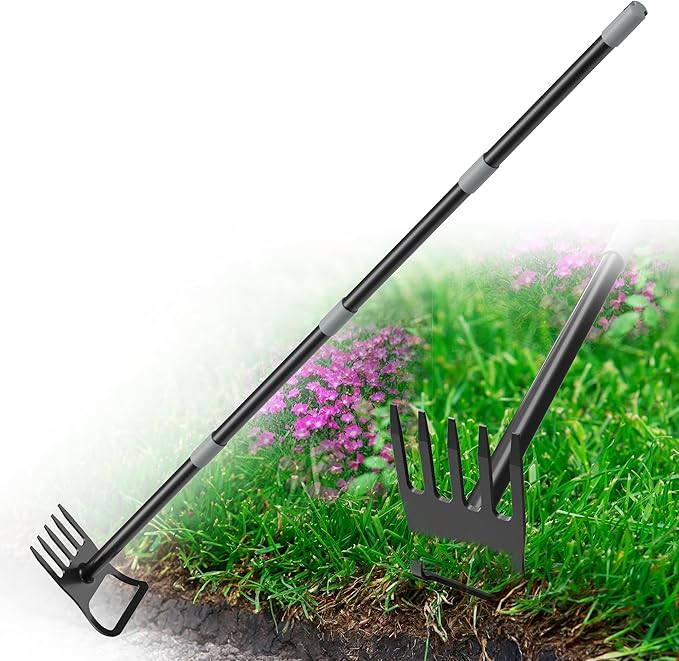 Amazon.com : Garden Hoe Cultivator Stirrup Hoe Gardening Tool for ...