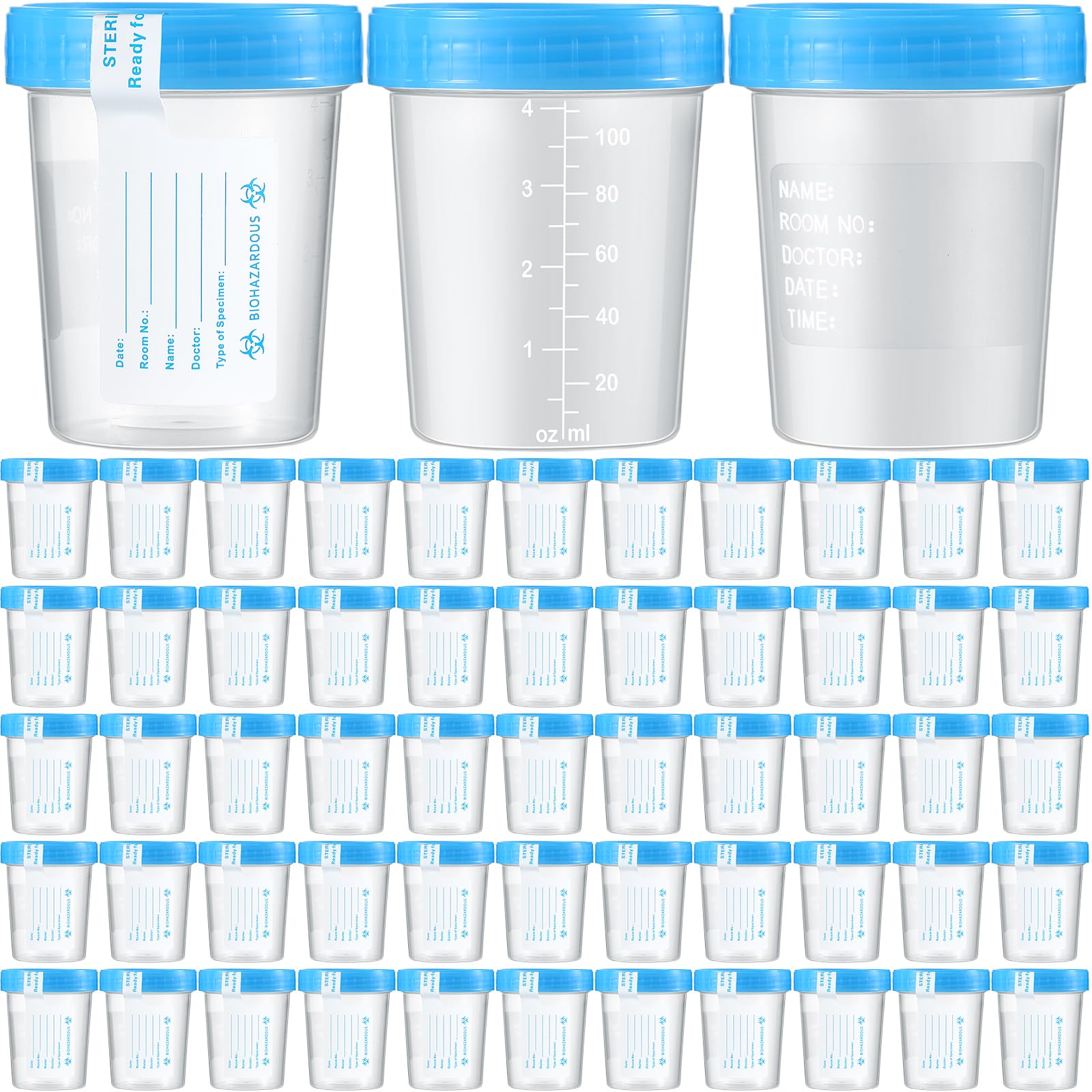 Snapklik.com : 100 Pcs Urine Specimen Cups