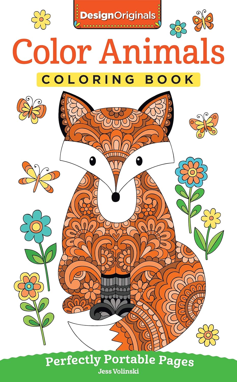 Amazon.com: Color Animals Coloring Book: Perfectly Portable Pages (On ...