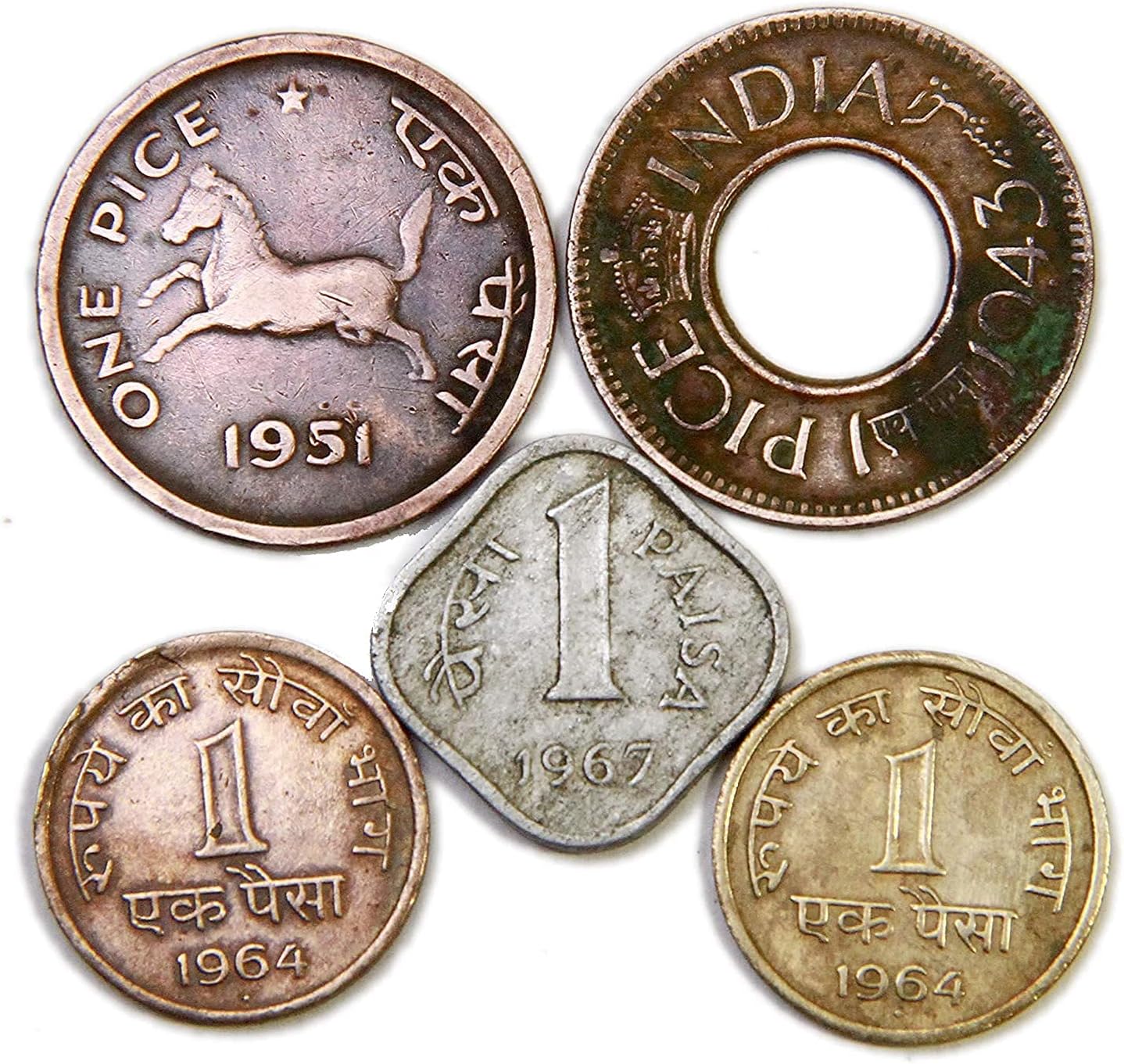 HISTORICAL INDIA™ 1/2 Anna, 1 Anna , 2 Anna British India George Coins ...