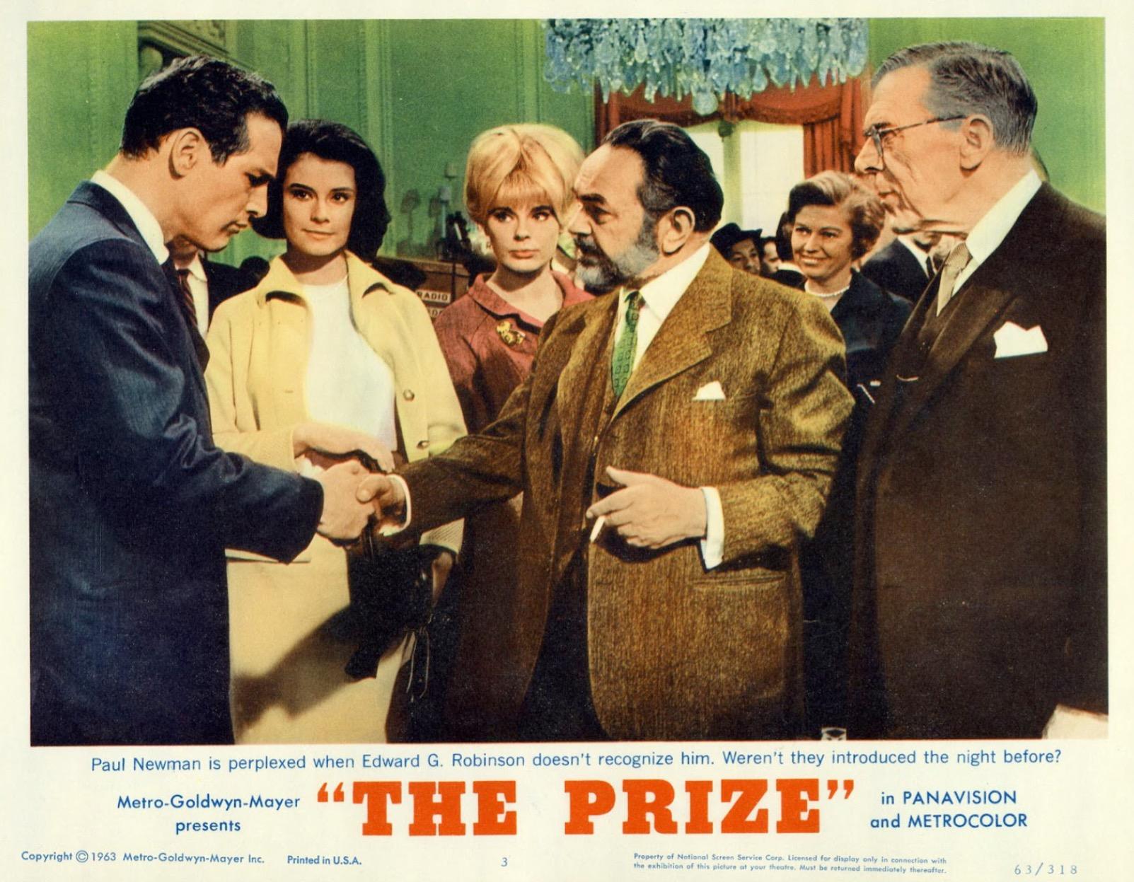 Amazon.com: The Prize (1963) [ NON-USA FORMAT, PAL, Reg.0 Import ...