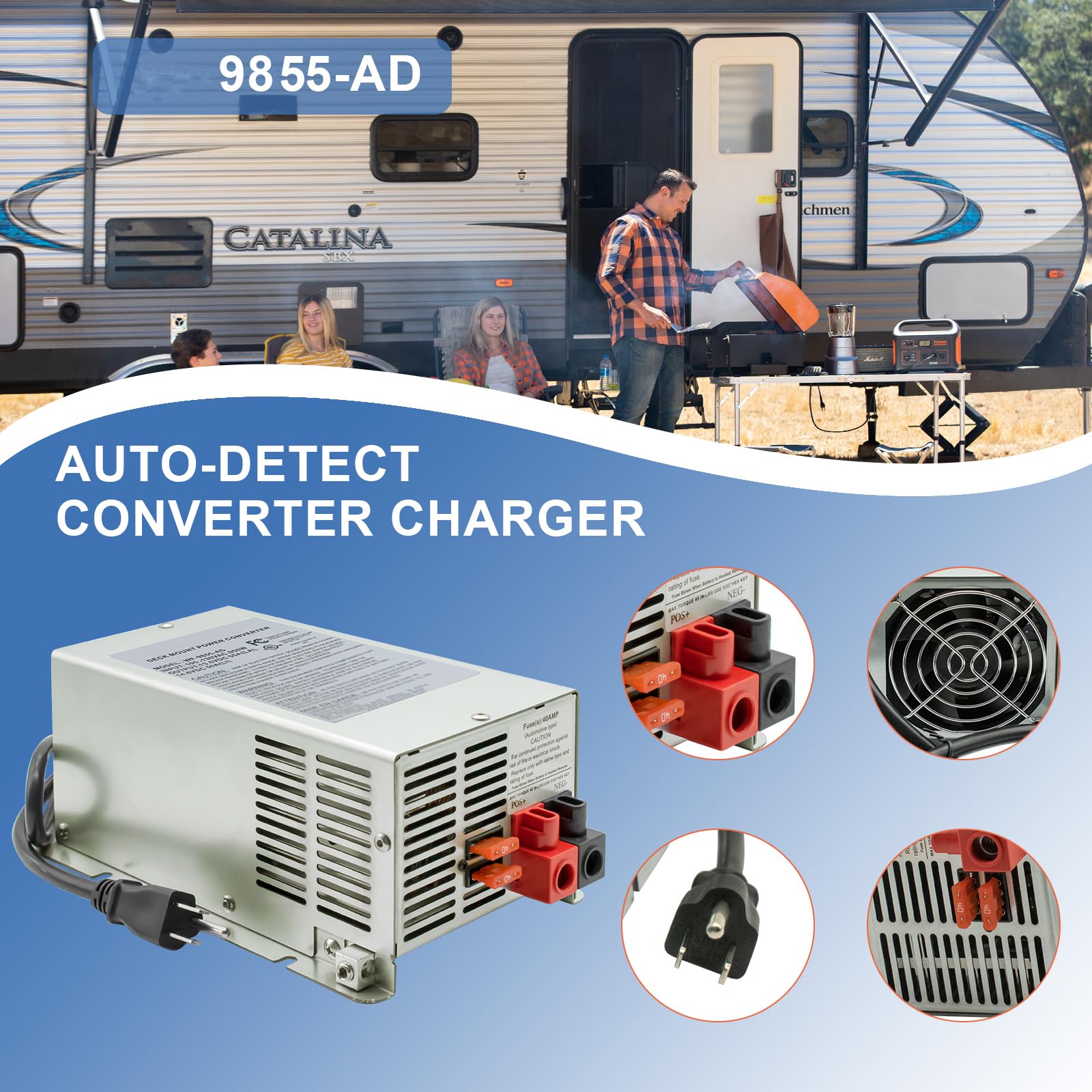 Snapklik.com : wf9845-AD Battery Charger, 9800 Series Converter/Charger ...