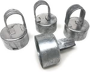Amazon.com: Chain Link Fence Eye Tops (Pressed Steel) Heavy Duty Fits O ...