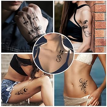 O2l Temporary Tattoos