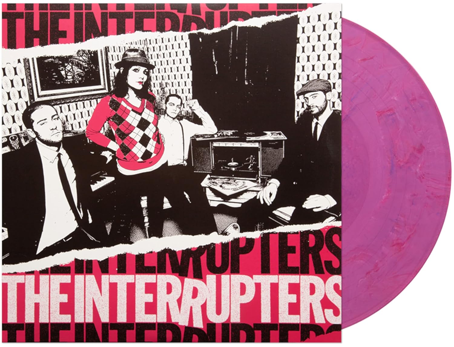 The Interrupters - The Interrupters - Exclusive Limited Edition Dragonfruit Colored Vinyl LP ...