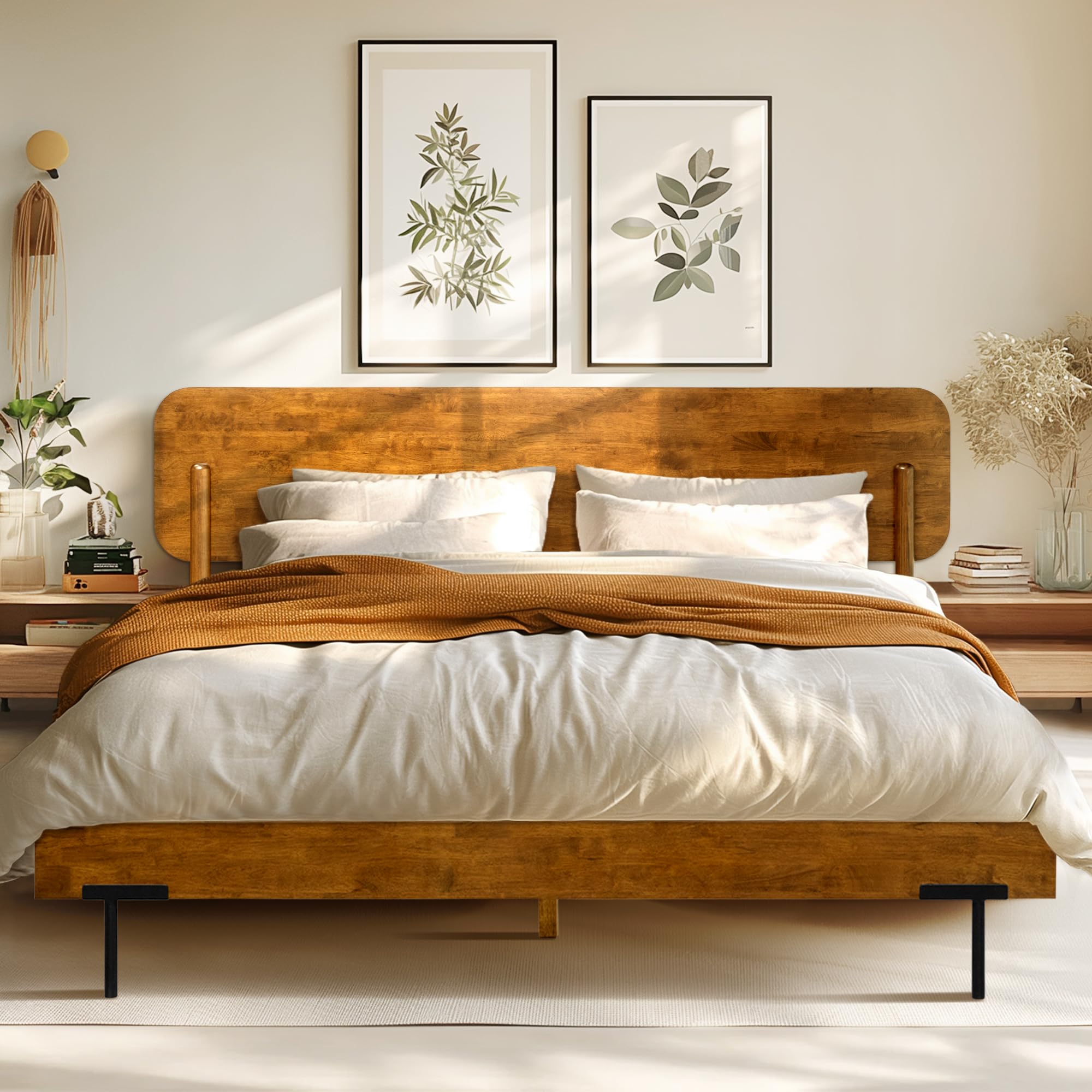 Basic Bed Frame Wood Types Wood Bed Frames Singapore Queen / King