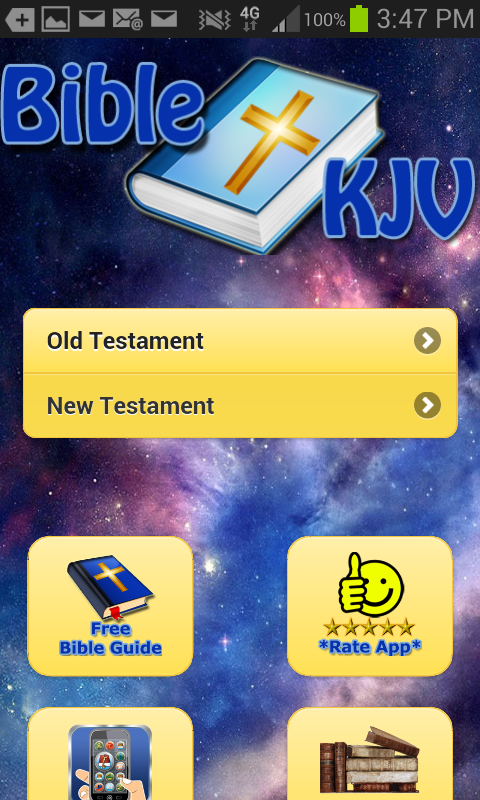 Aplicación Bible KJV - Free Bible study by mail, No ads en Amazon Appstore