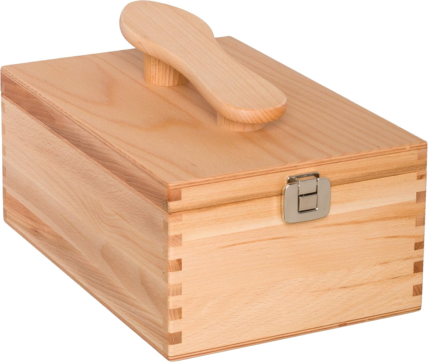 Amazon.com: Redecker Oiled Beechwood Shoe Cleaning Box with Folding Lid ...
