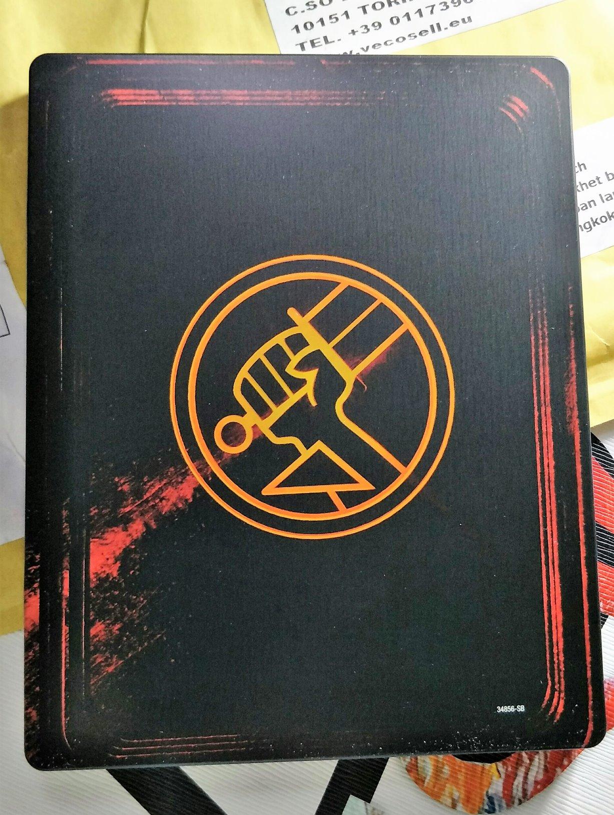 Hellboy [2004] [Exclusive SteelBook] (4K ULTRA HD + BLU-RAY + DIGITAL ...