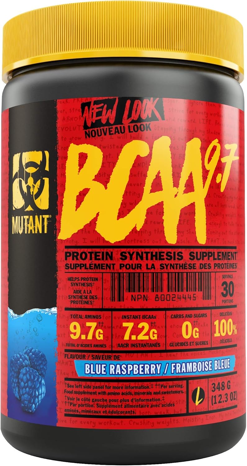 MUTANT BCAA 9.7 Supplement BCAA Powder with Micronized Amino Acid and ...