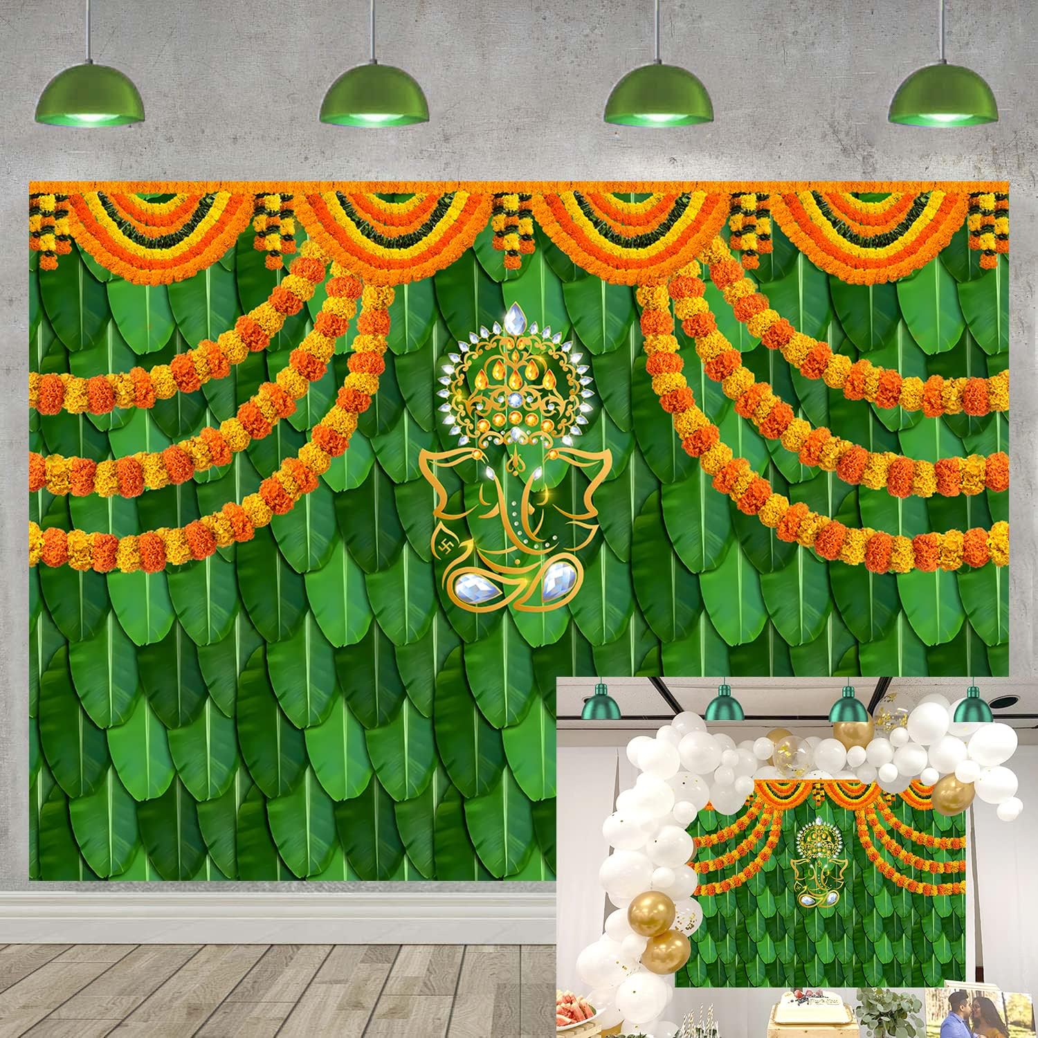 Diwali Backdrops India Pooja Traditional Backdrop for Photography 8x6FT ...