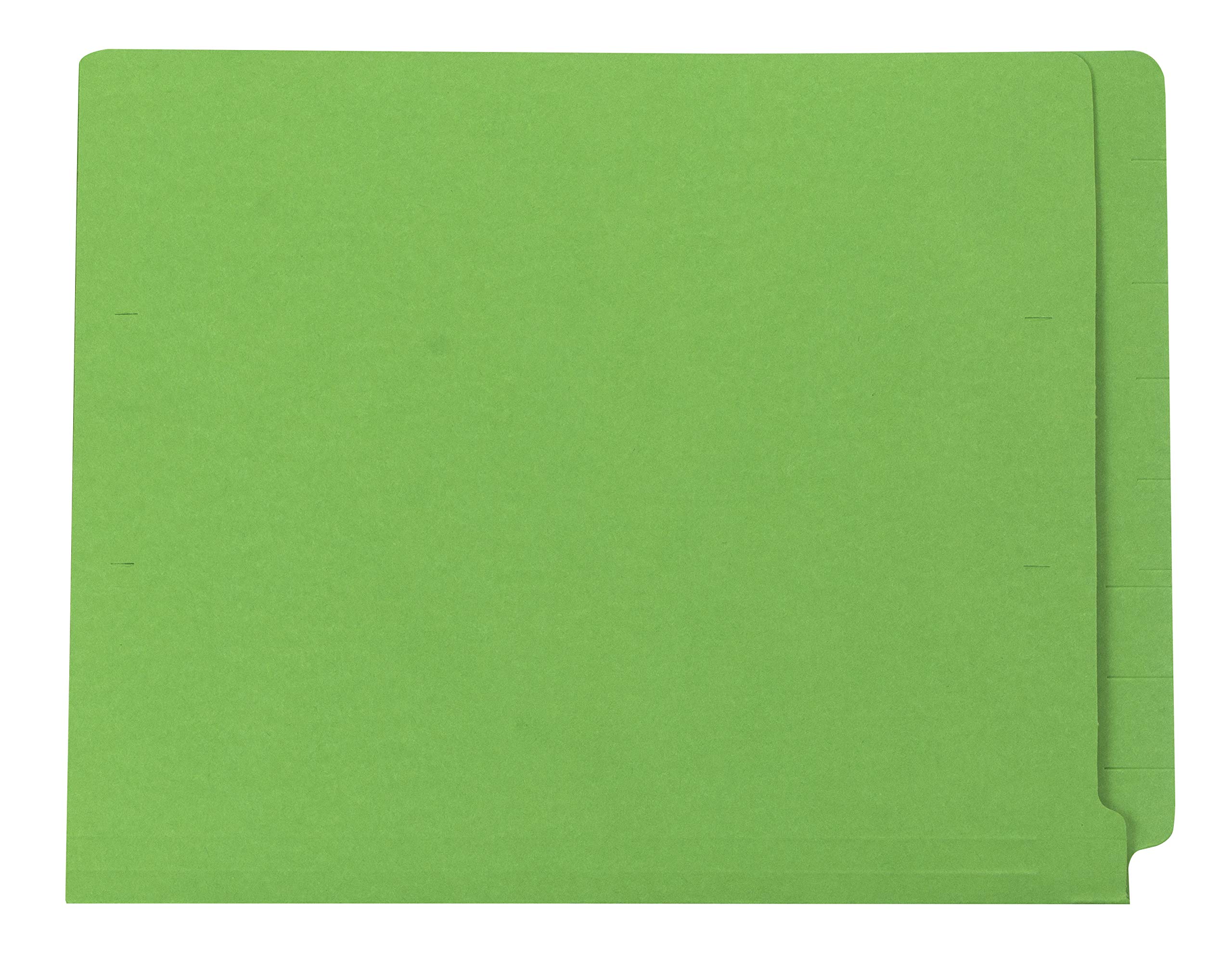 Snapklik.com : End Tab Green File Folder - Letter Size Box Of 100 Full ...