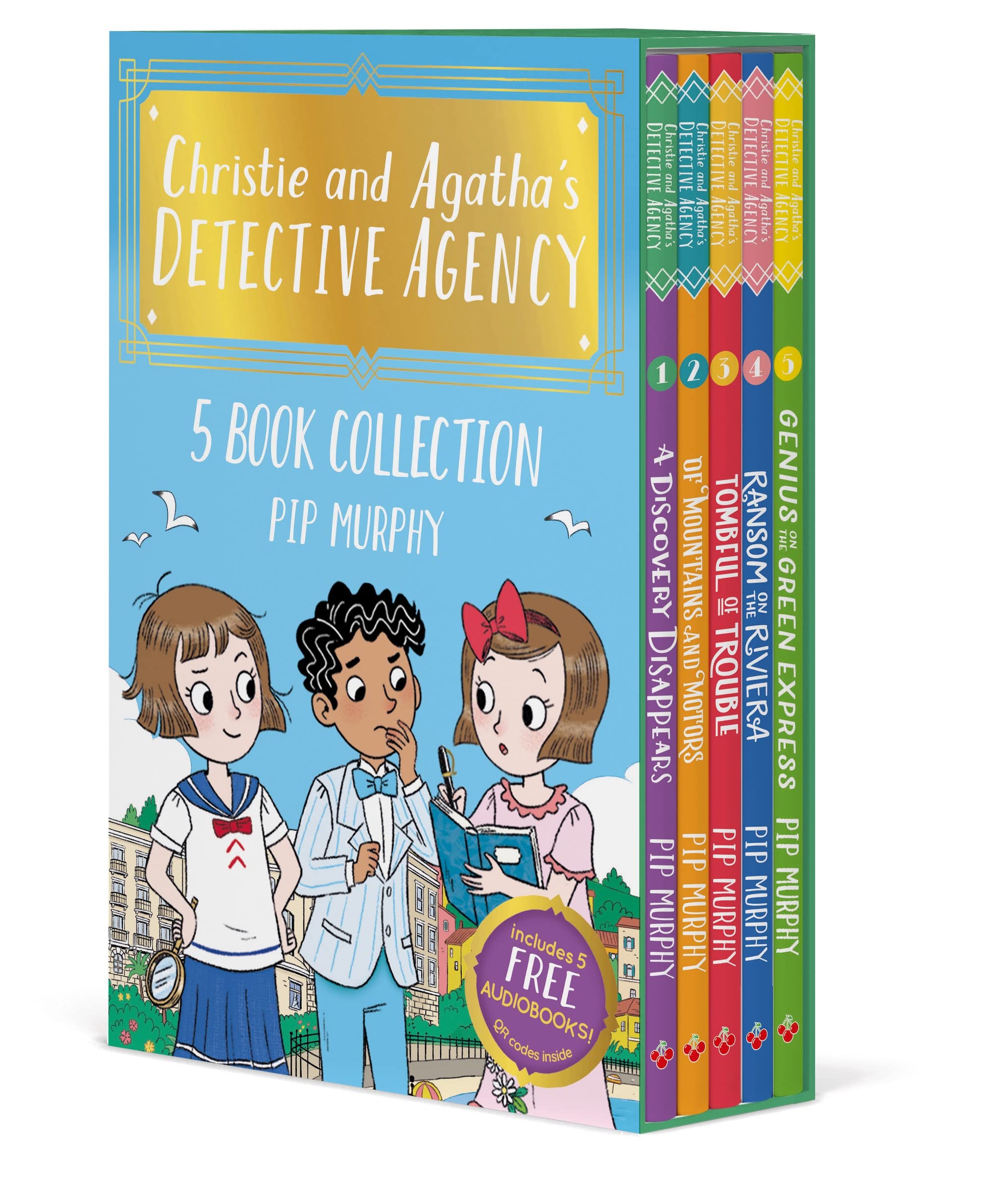 Amazon.com: Christie and Agatha's Detective Agency 5 Book Box Set ...