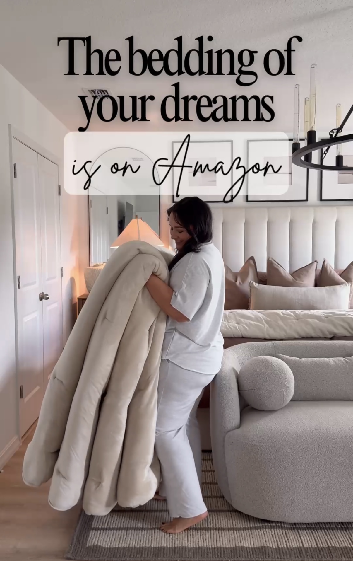 Watch Cozy Bedroom Bedding on Amazon Live