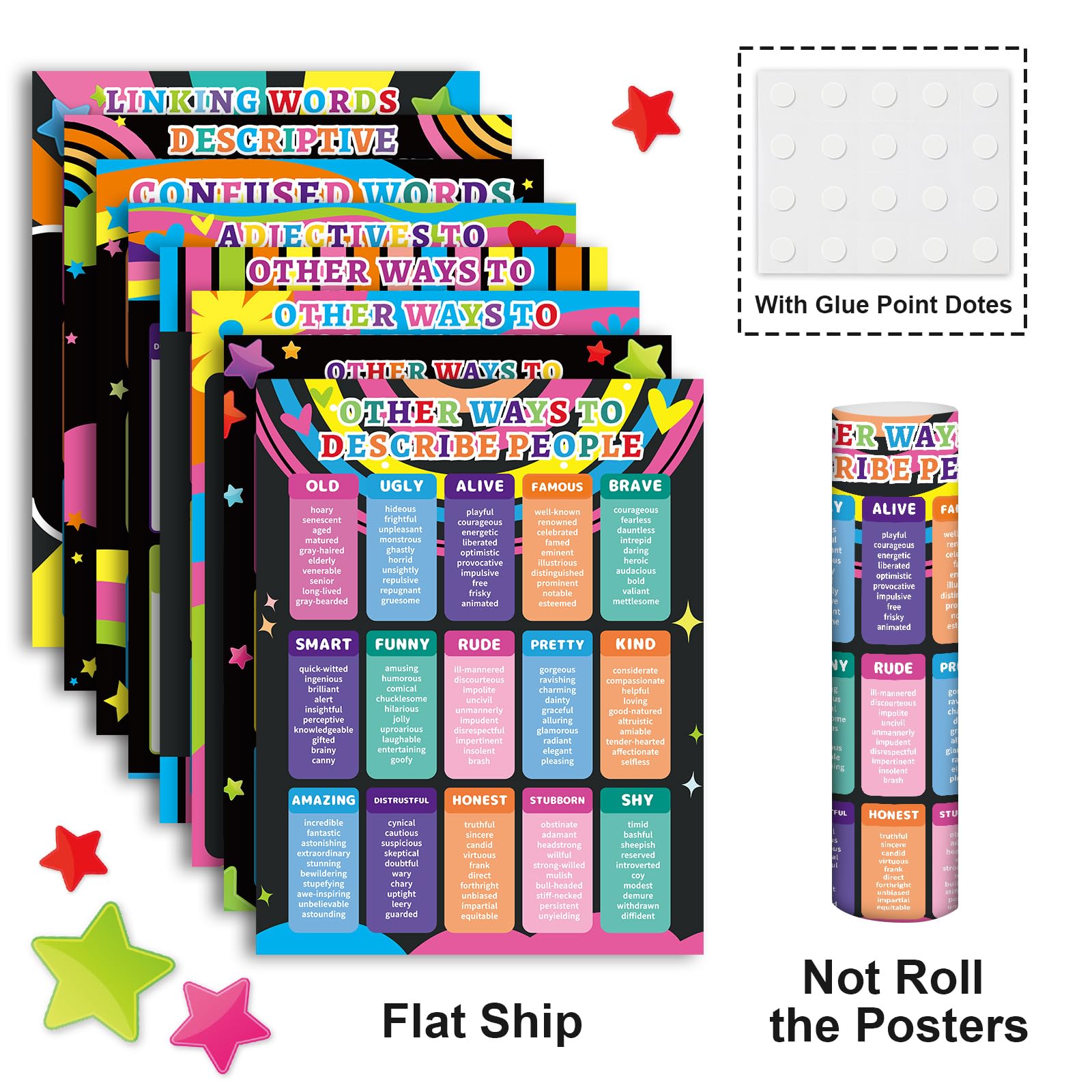 Learning Posters 13 Colorful Question Words Posters For Classroom ...