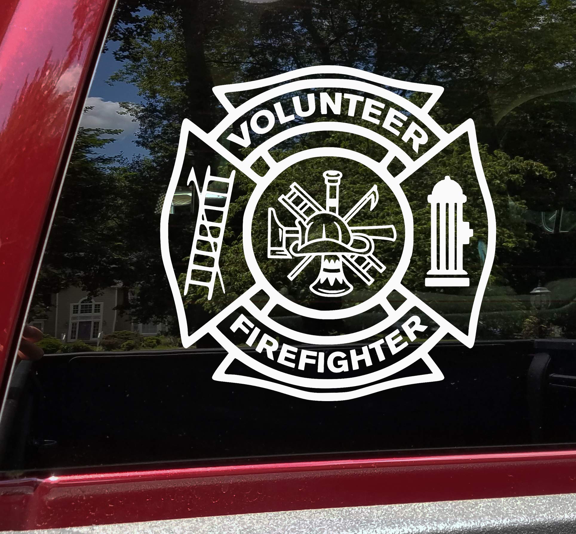 Volunteer Fire Department Decals Sticker Set Of Fire Department