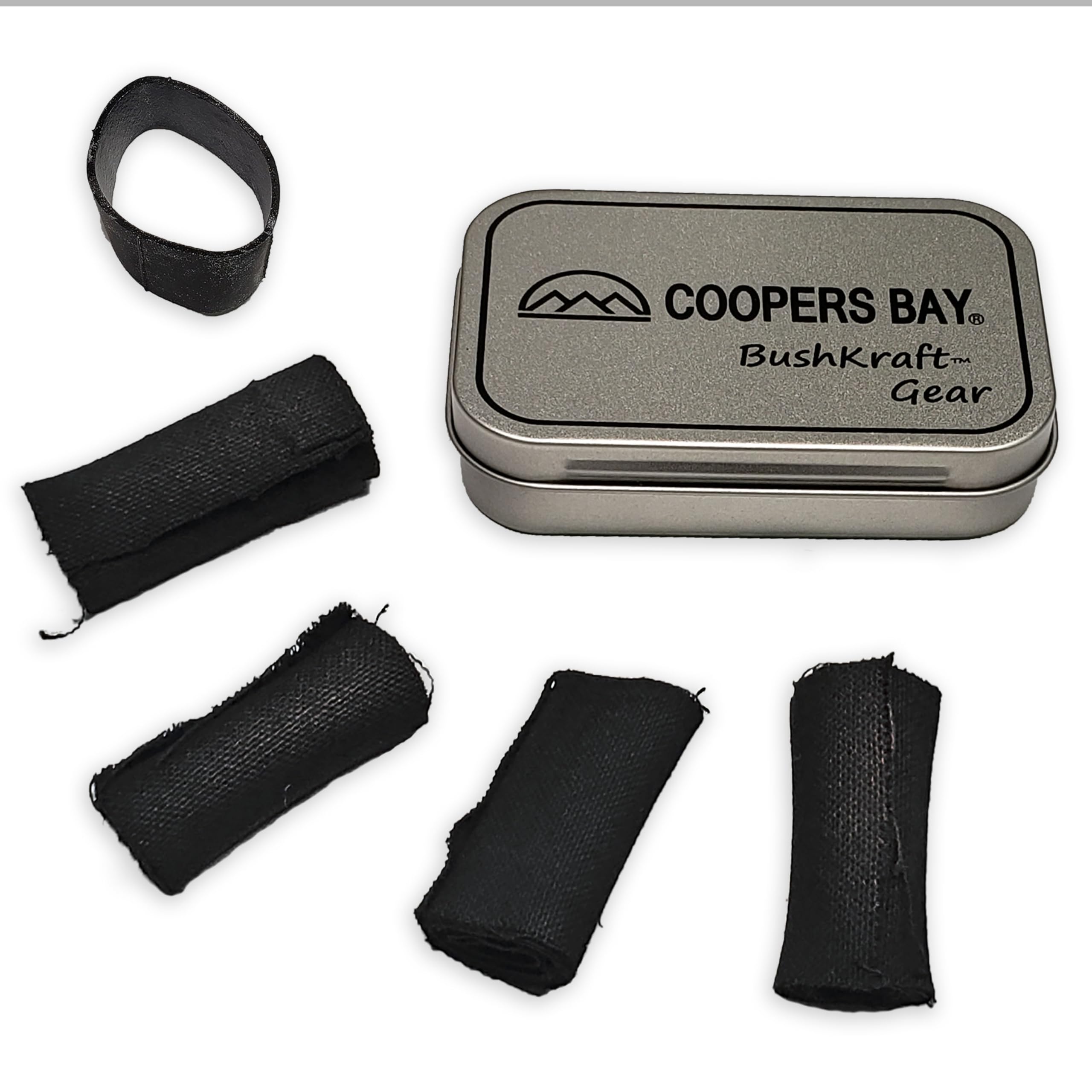 Amazon.com: Coopers Bay Charcloth Pack - 4 Rolls - Made in USA ...