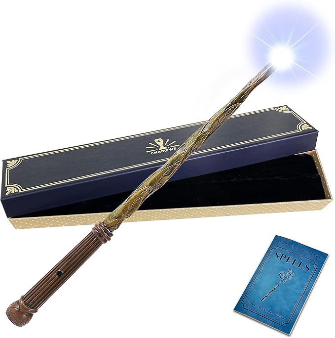 Amazon.com: ChampWe Light Up Magic Wizard Wand Rechargeable ...