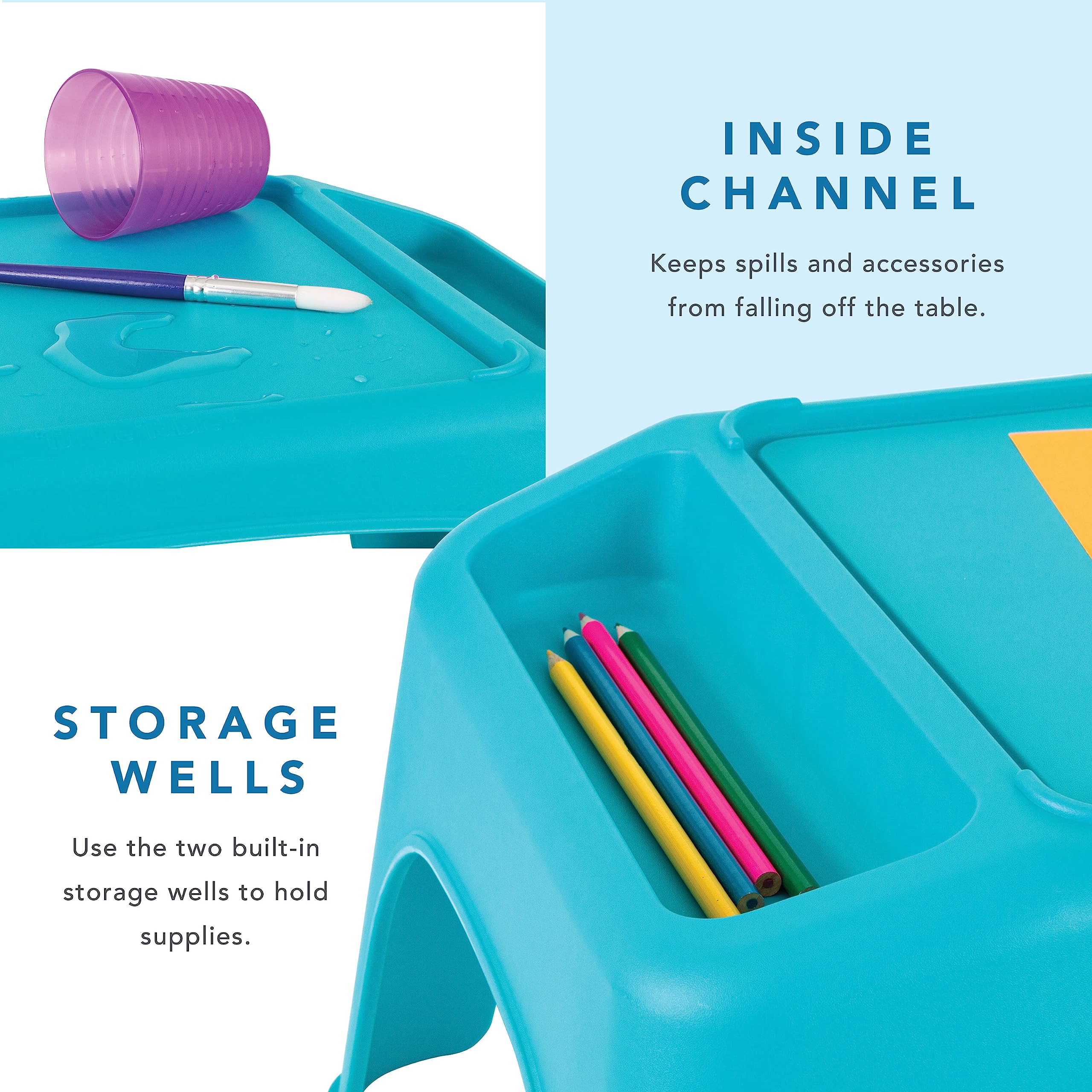 Snapklik.com : LapGear Turtle Table Kids Activity Lap Desk Tray