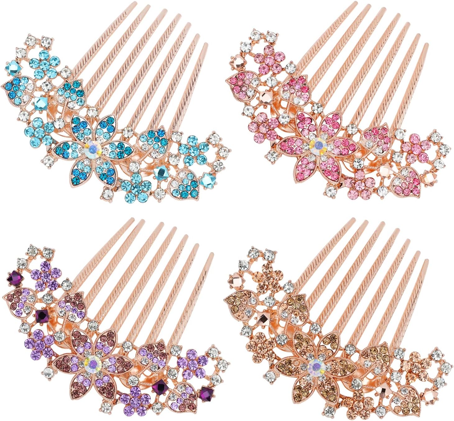 Amazon.com : inSowni 4 Pack Luxury Glitter Sparkly Jeweled Gems ...