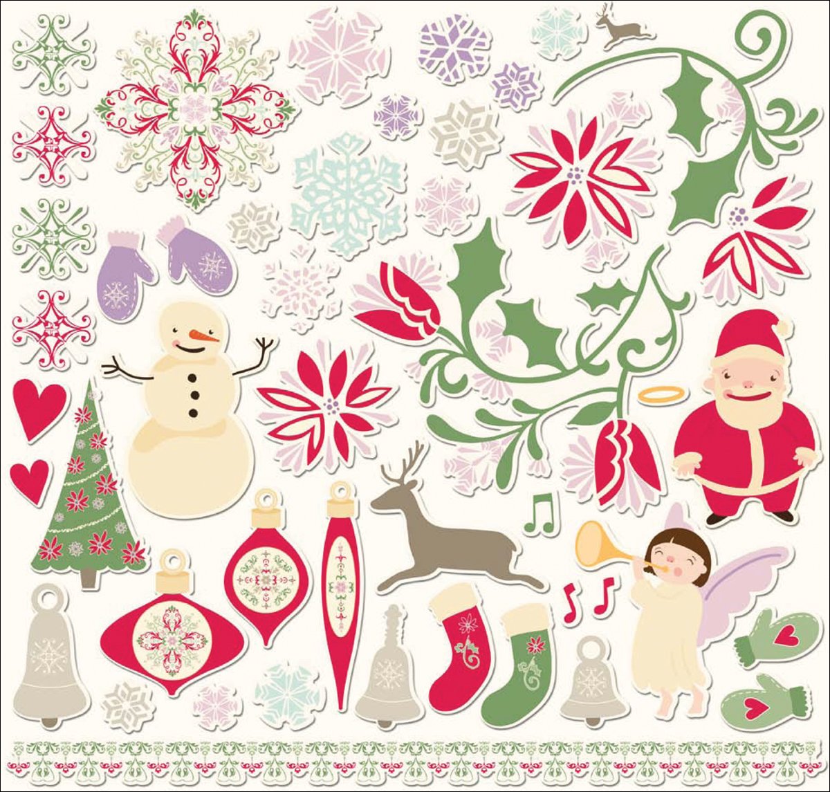 Amazon.com: Mitten Weather Ready-Set-Chip 12x12 Adhesive Chipboard Sheet