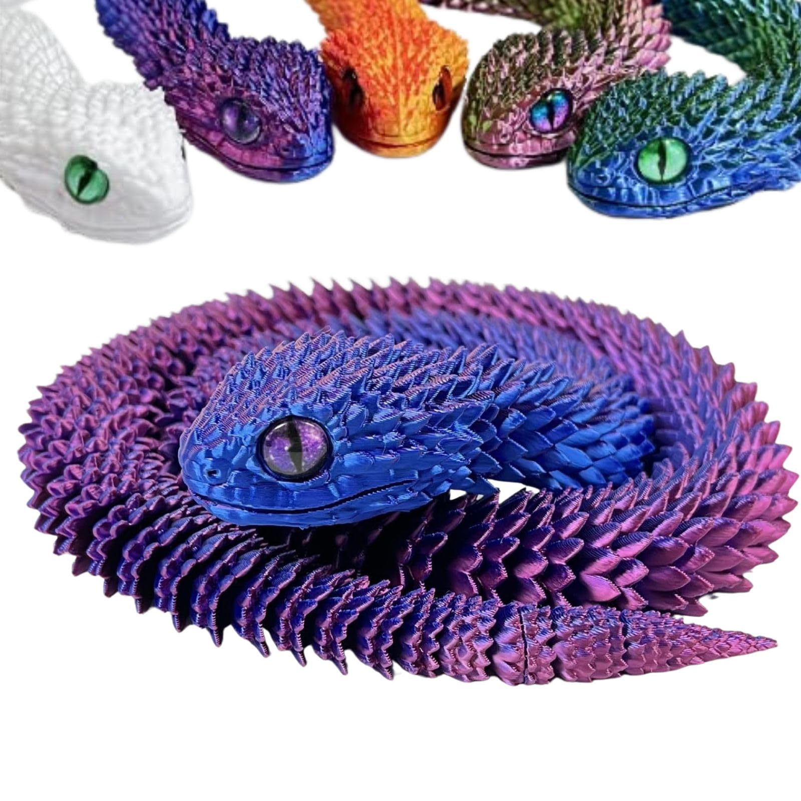Amazon.com: 3D Printed Animals-Snake Viper, 24 in Surprise Mystery ...