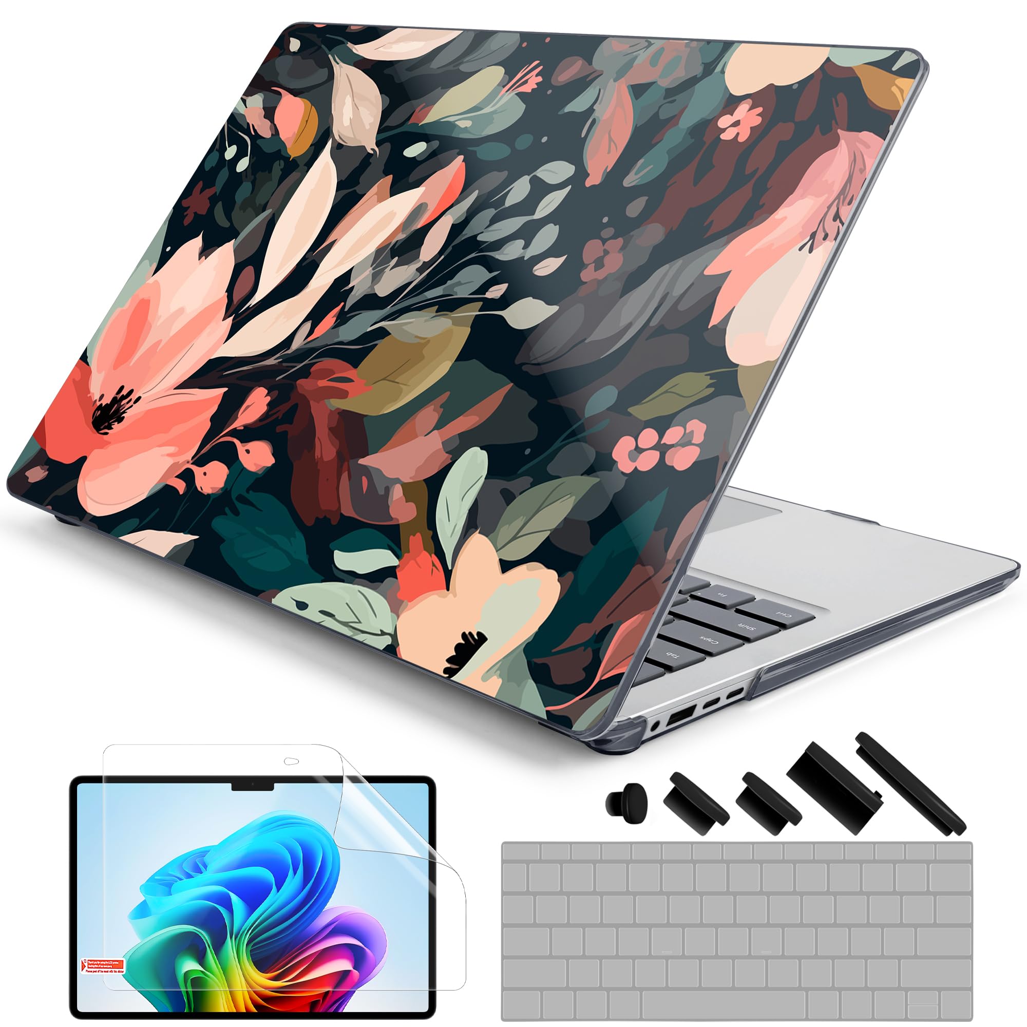 Amazon.com: DONGKE Case for Microsoft Surface Laptop 2024, Windows 11 ...