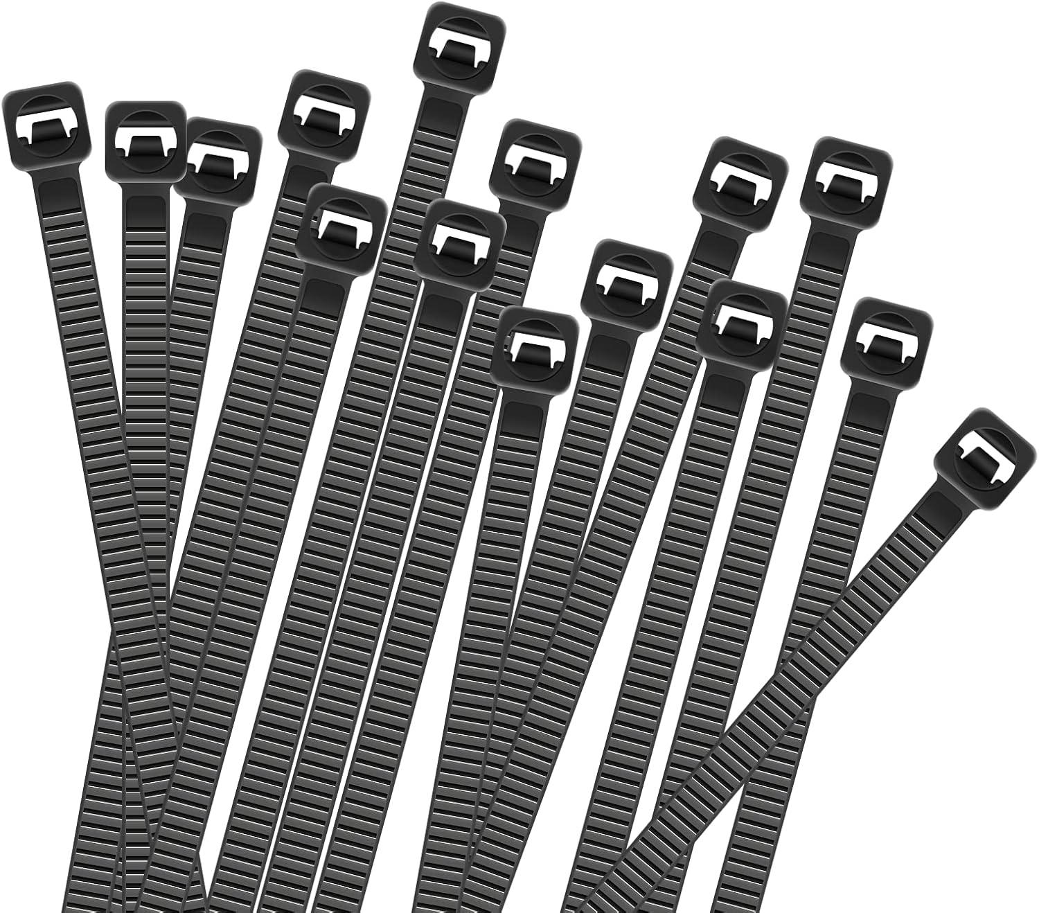 Amazon.com: APS 12 Inch Cable Zip Ties(100 Pack), Black Nylon Heavy ...
