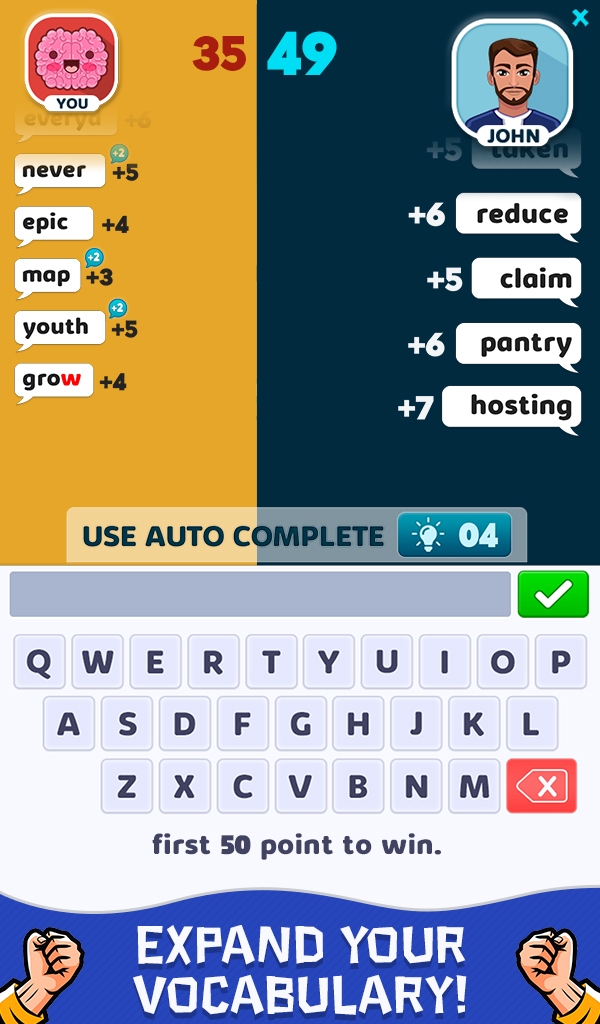 Word War - Text Battle - Free Word Game: app su Amazon Appstore