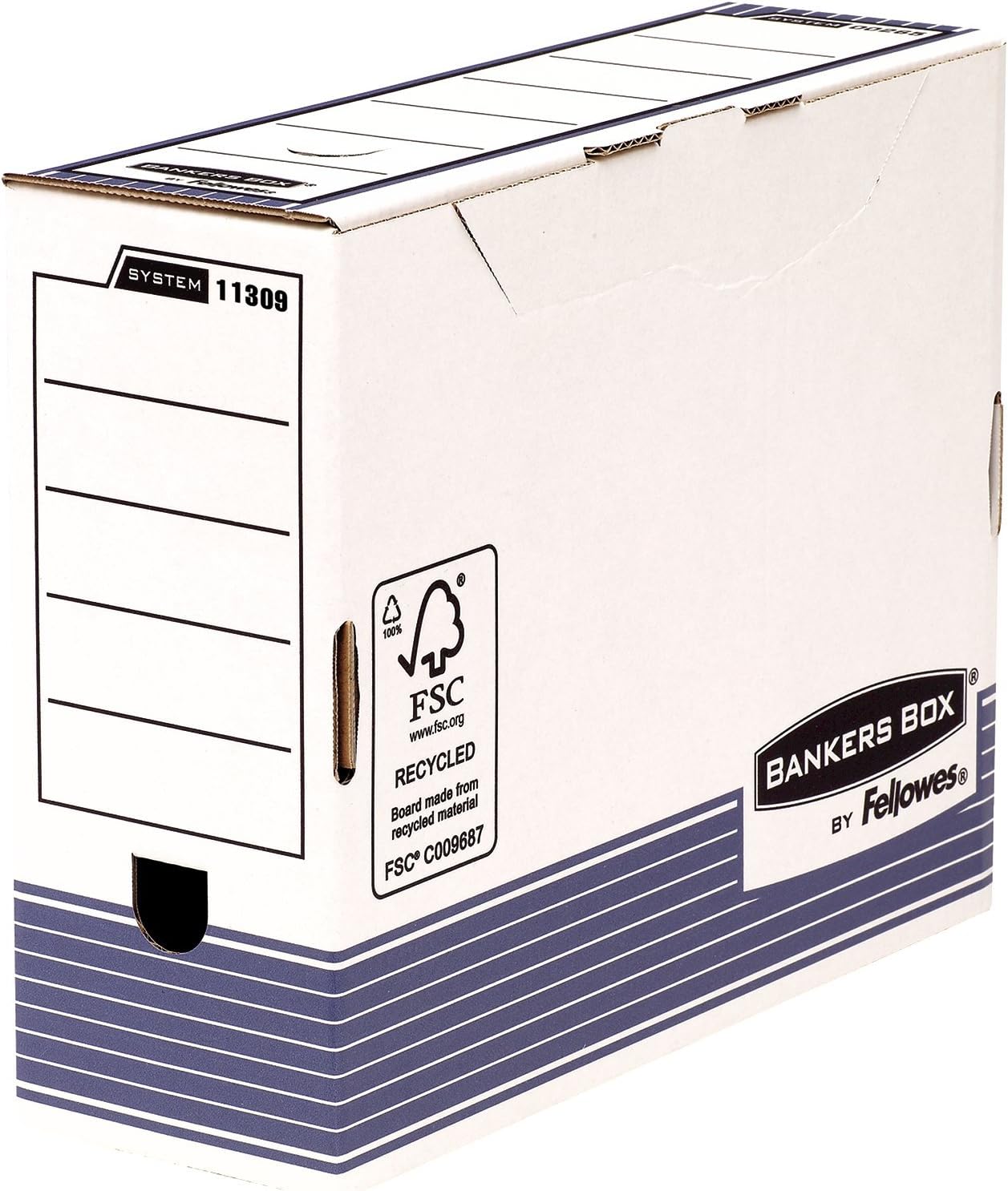 Bankers Box System A4 80mm Spine Transfer Files - Grey (Pack of 10 ...