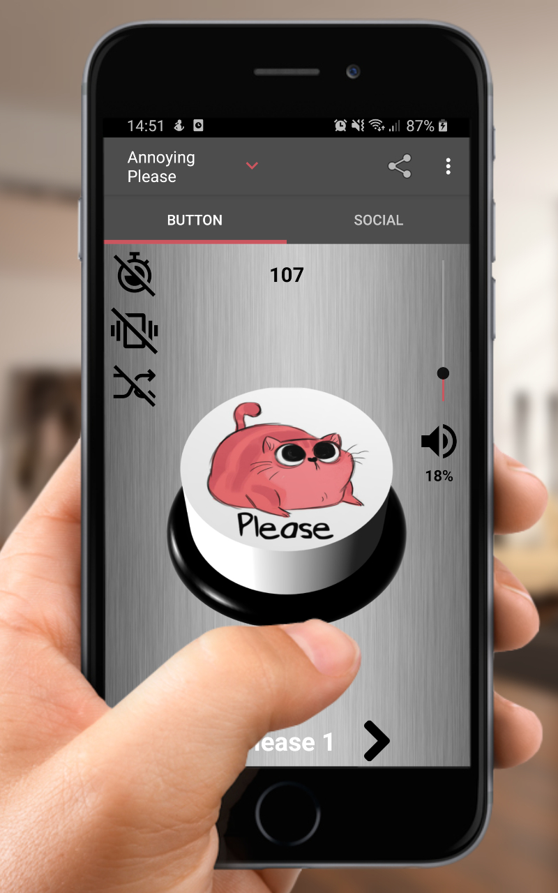 Annoying Please Button - App on Amazon Appstore