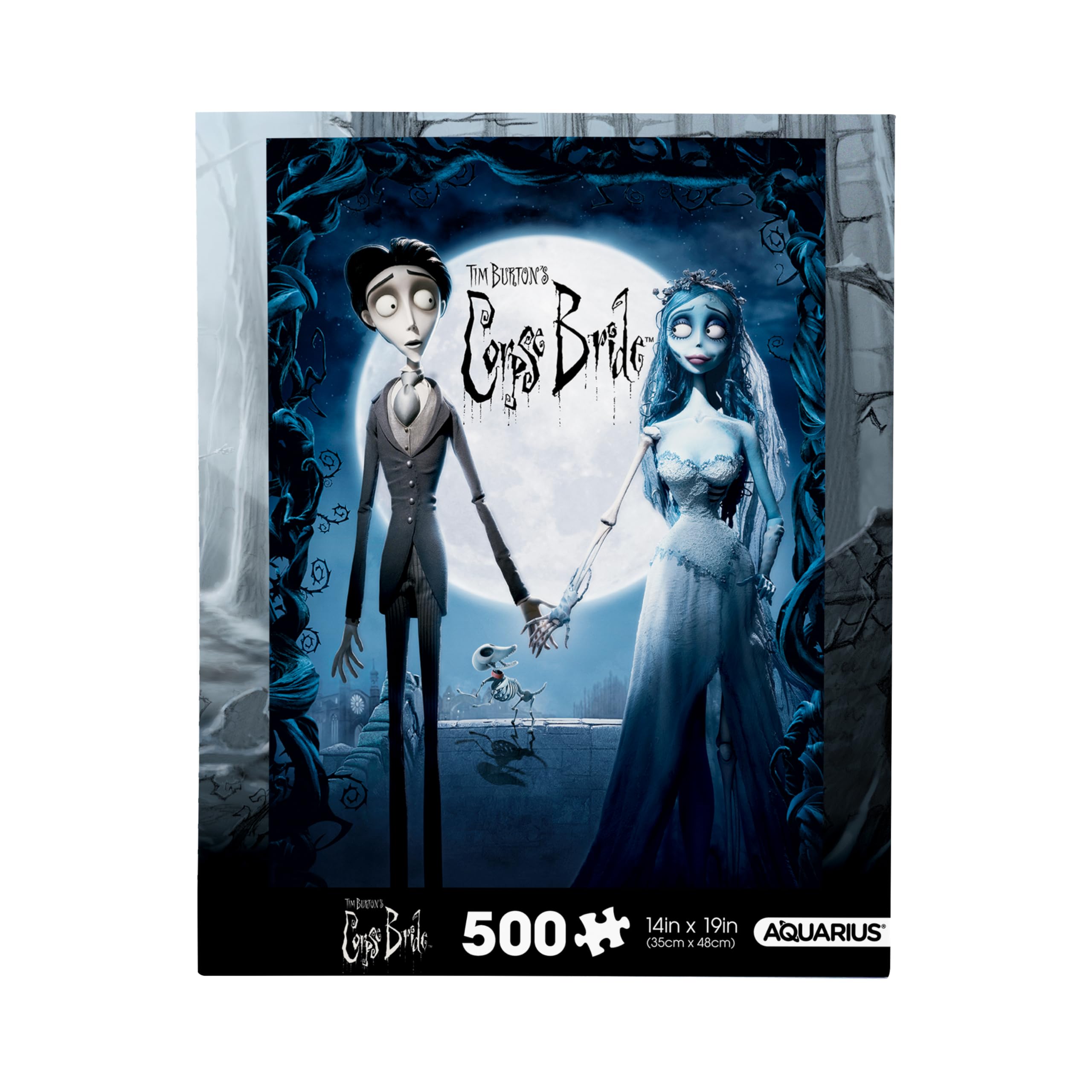 Amazon.com: AQUARIUS Corpse Bride Puzzle (500 Piece Jigsaw Puzzle ...