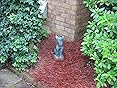 Amazon.com : SPI Home Cat and Butterfly Curiosity Garden Statue Green 7 ...
