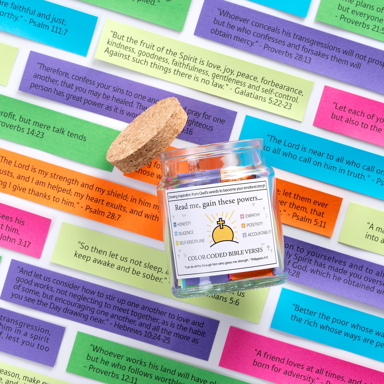 Snapklik.com : Bible Verses In A Jar, Bible Gifts For Women, Bible ...