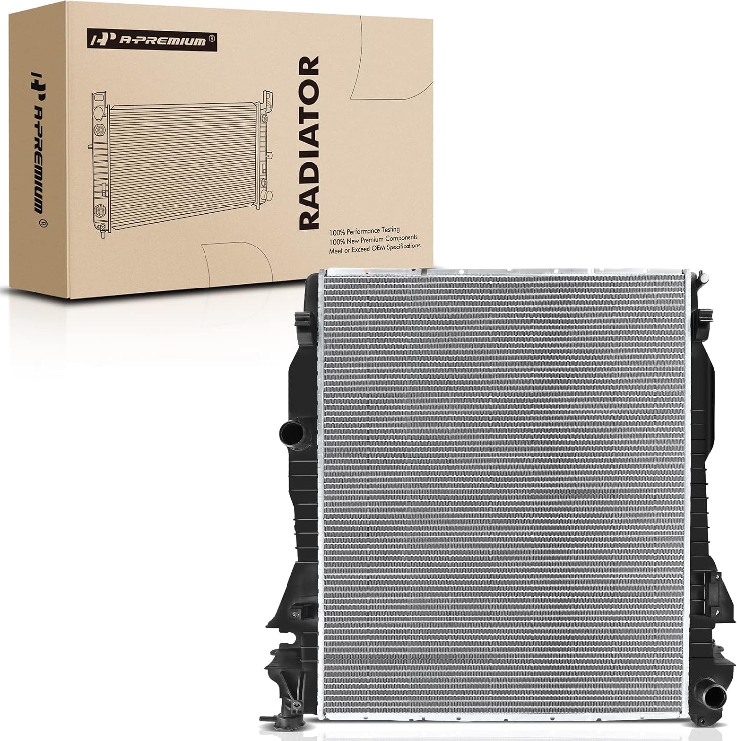 Amazon.com: A-Premium Engine Coolant Radiator Assembly Compatible with ...