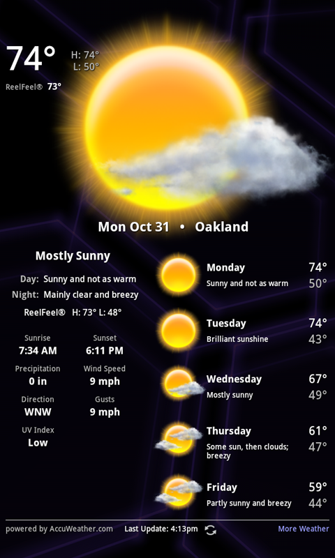 HD Weather (Kindle Tablet Edition) - App on the Amazon Appstore