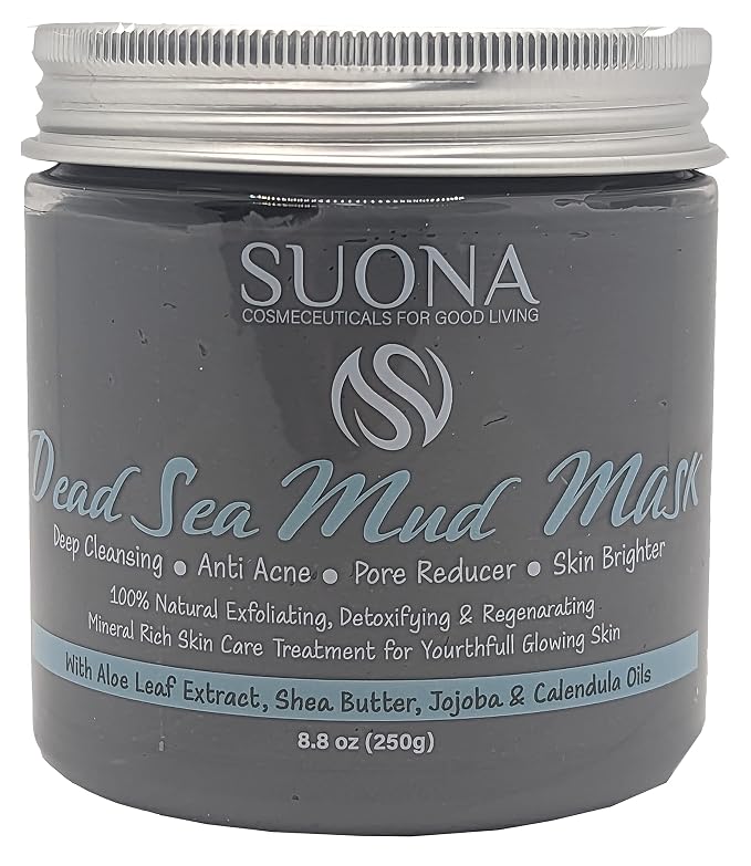 Amazon.com : Dead Sea Mud Mask - Natural Skin Care for Women and Men ...