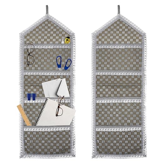 Kuber Industries Paper Holder | Foldable Hanging Organizer | PVC ...
