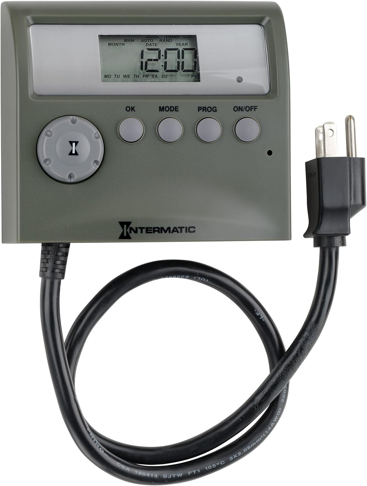 Intermatic SB911C Time-All 7-Day Scheduler Plug-in Lamp & Appliance ...