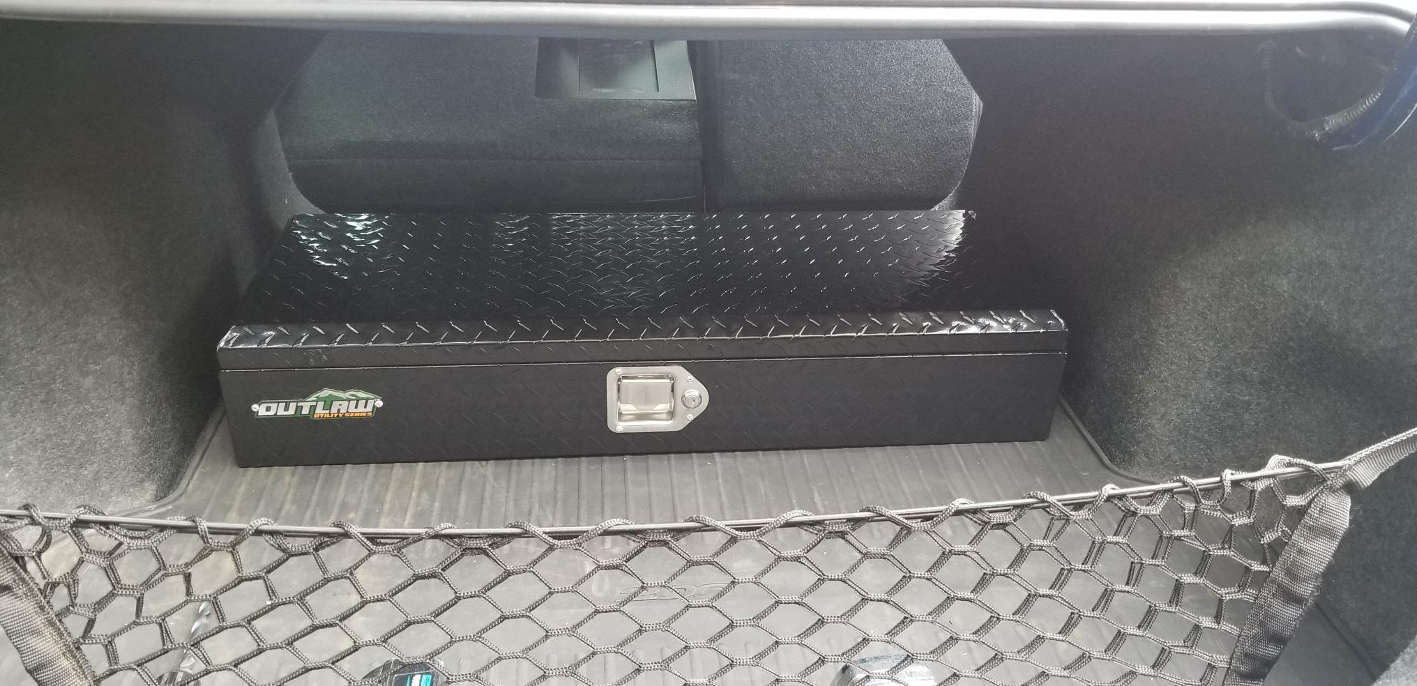 Amazon.com: Outlaw OU2001 ATV/UTV Front Aluminum Storage Box Rack Cargo ...