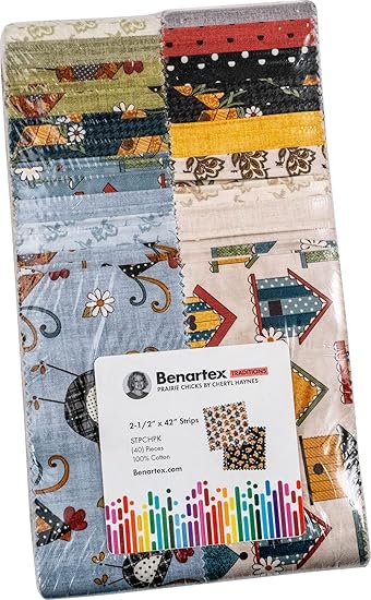 Amazon.com: Cheryl Haynes Prairie Chicks Strip-Pies 40 2.5-inch Strips ...