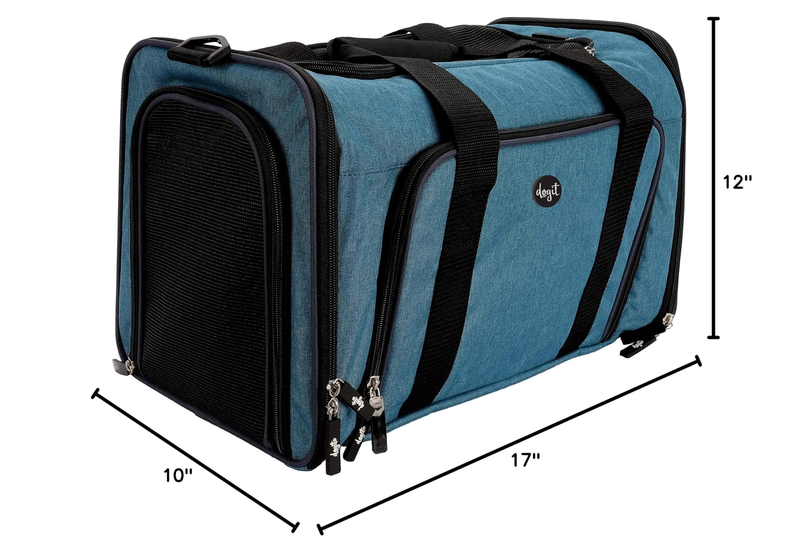 Snapklik.com : Dogit Explorer Expandable Soft Carrier Bag