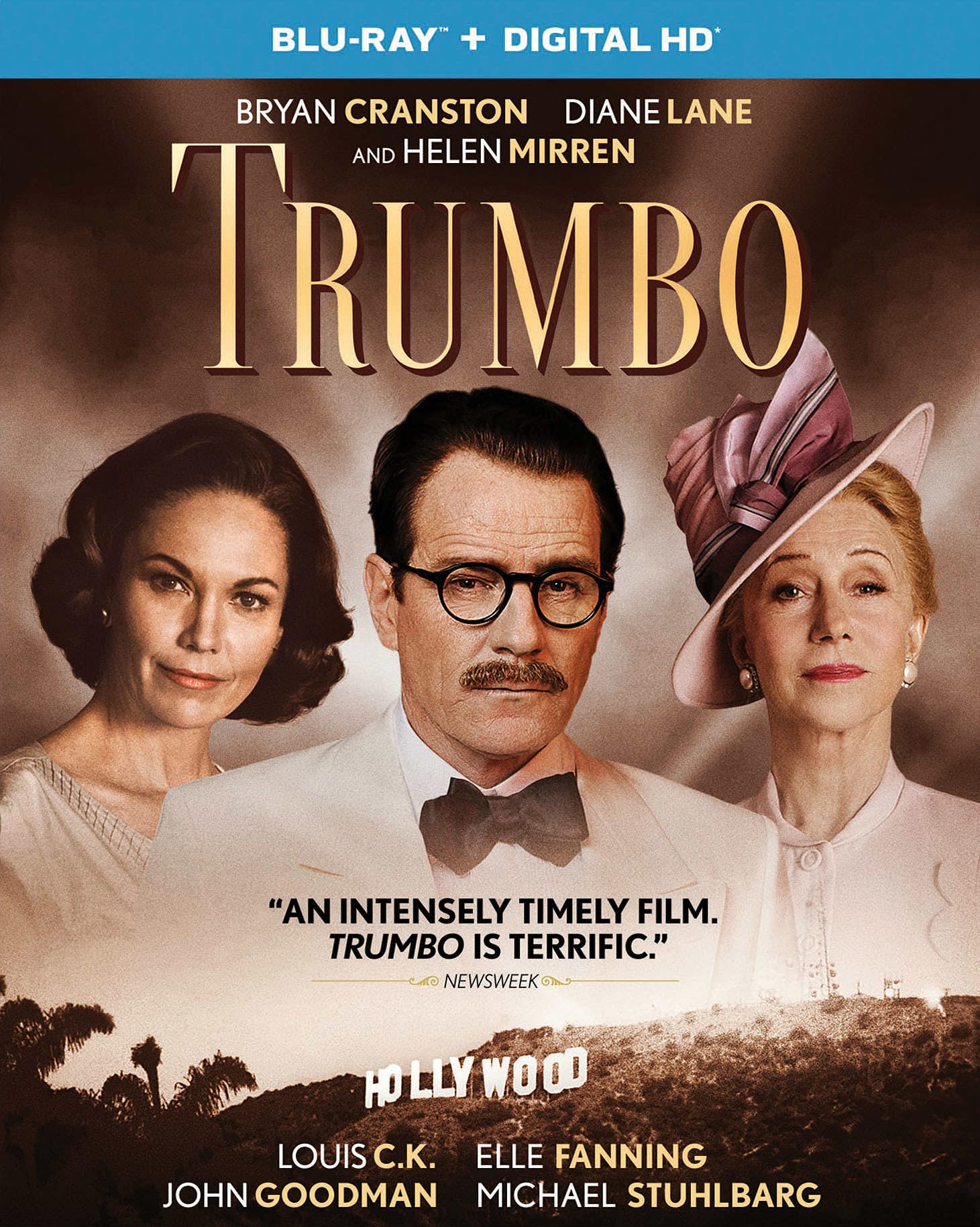 Amazon.com: Trumbo [Blu-ray] : Bryan Cranston, Helen Mirren, Elle ...