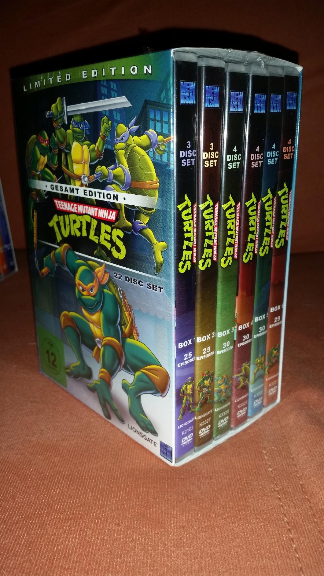 Teenage Mutant Ninja Turtles - Gesamtedition [Limited Edition] [22 DVDs ...